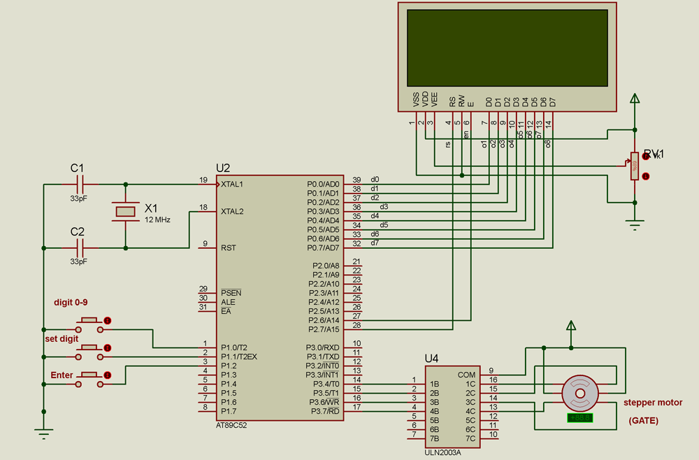 Sequential code lock for automatic gate – COMPRACO Soluções e Tecnologias